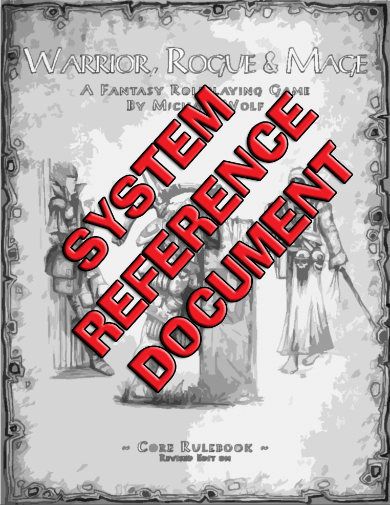 Warrior, Rogue & Mage - System Reference Document - Stargazer Games ...