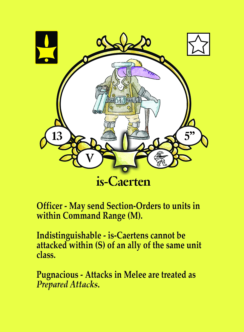 This Quar's War: Maer Braech Unit Cards - Zombiesmith | DriveThruRPG