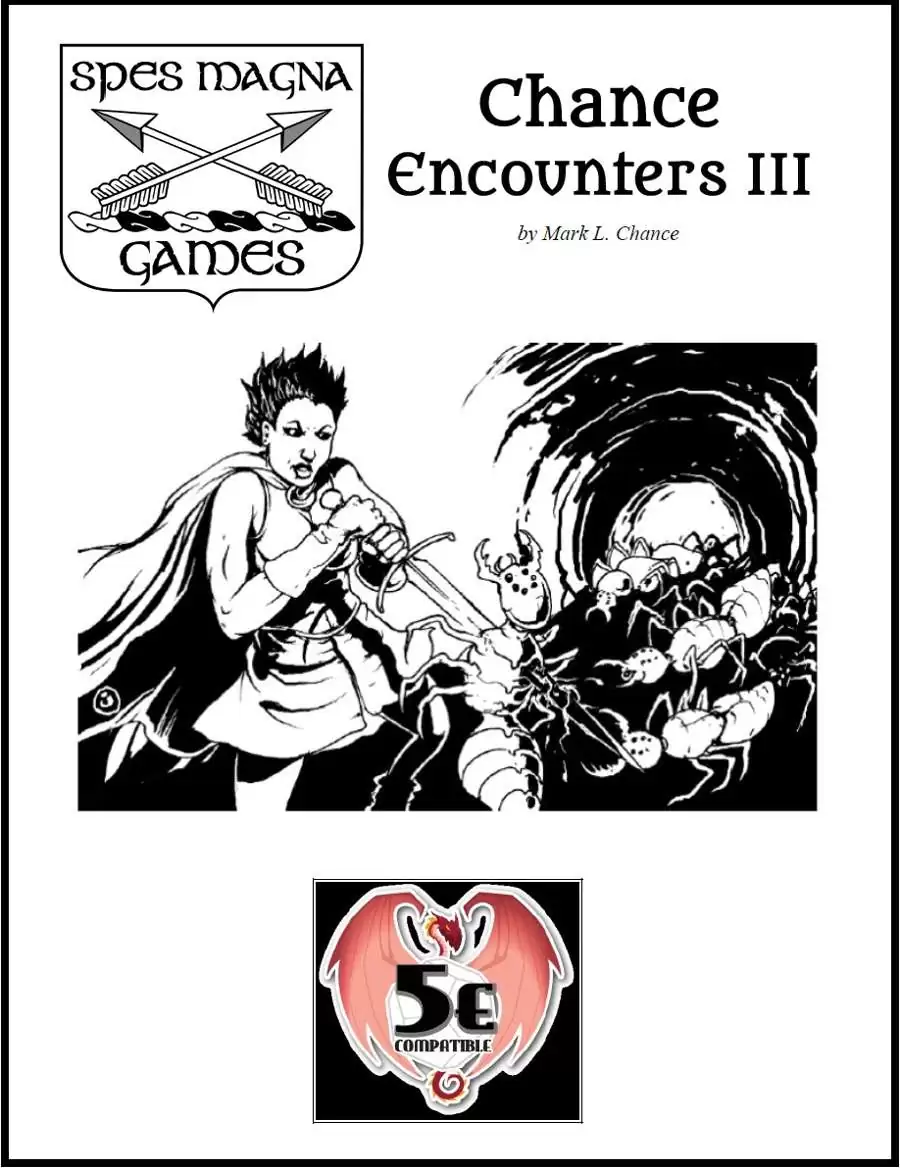 Chance Encounters III - Spes Magna Games | 5E Compatible | DriveThruRPG