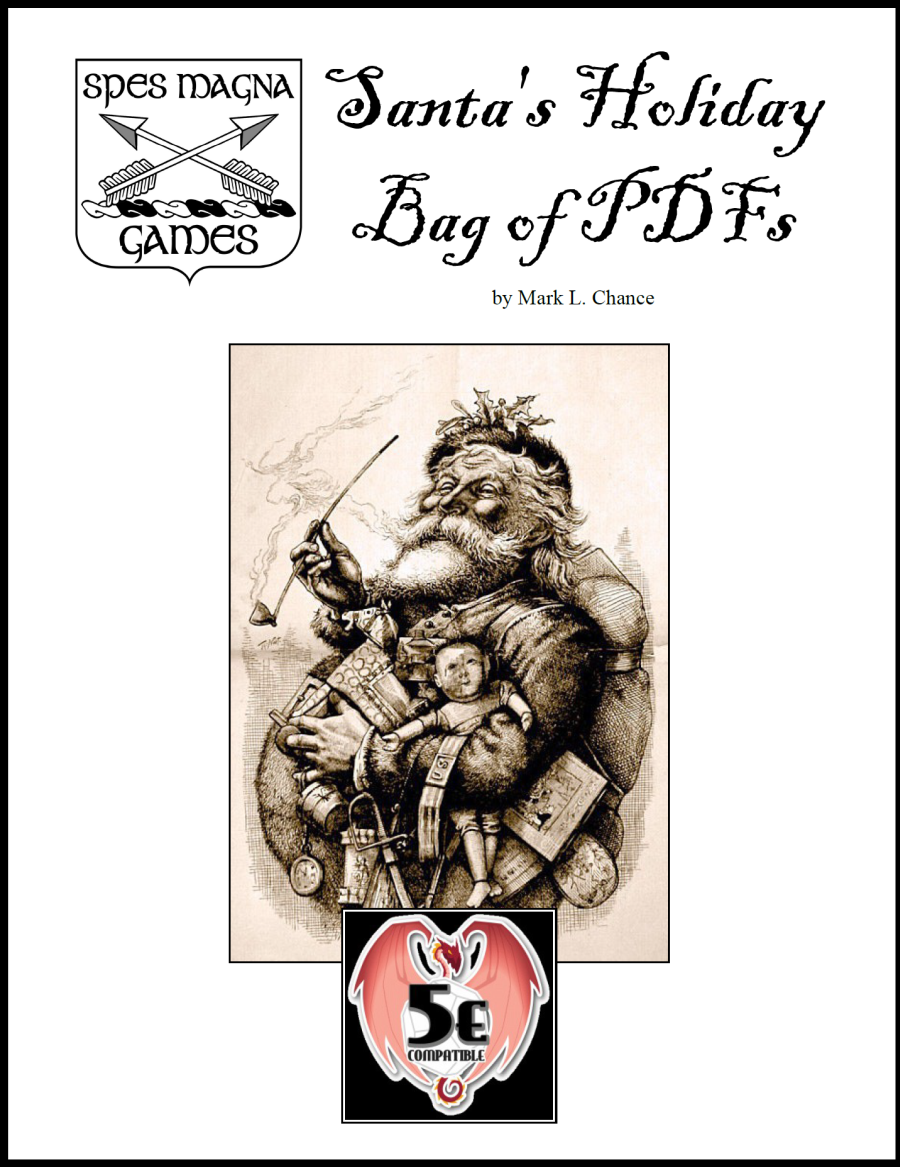 Santa's Holiday Bag of PDFs [BUNDLE] - Spes Magna Games | 5E Compatible ...