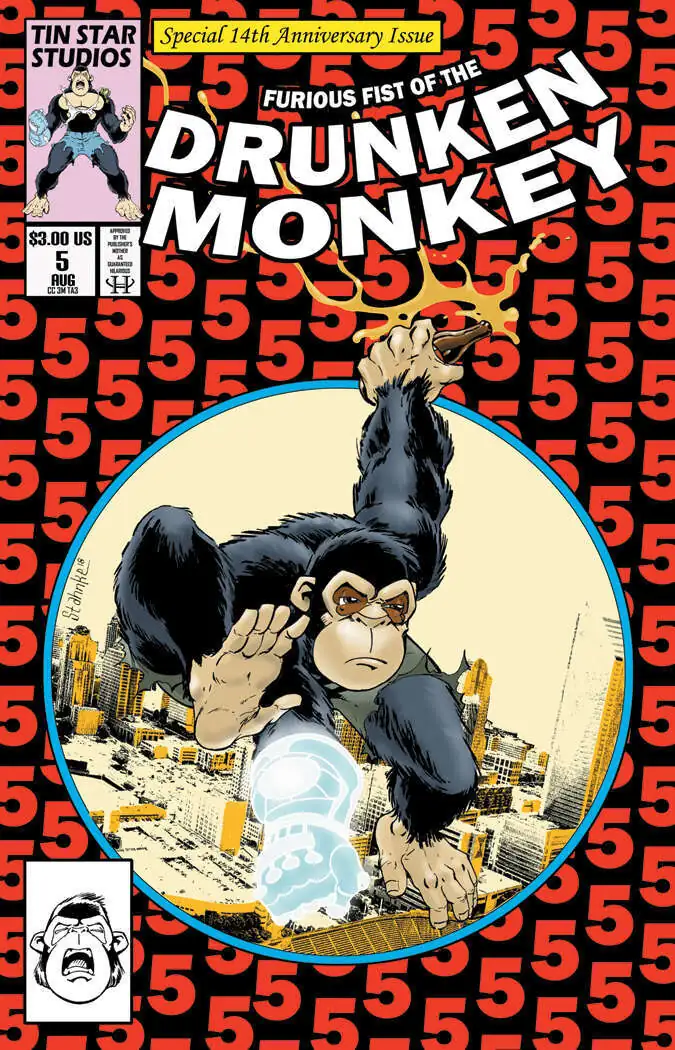 Furious Fist of the Drunken Monkey #5 - Tin Star Studios | DriveThruRPG