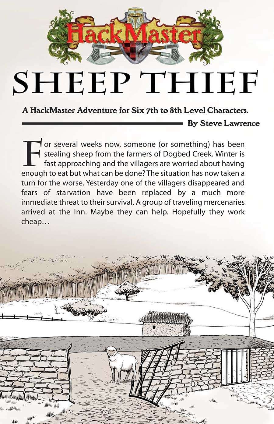 Sheep Thief - Kenzer & Company | HackMaster | DriveThruRPG