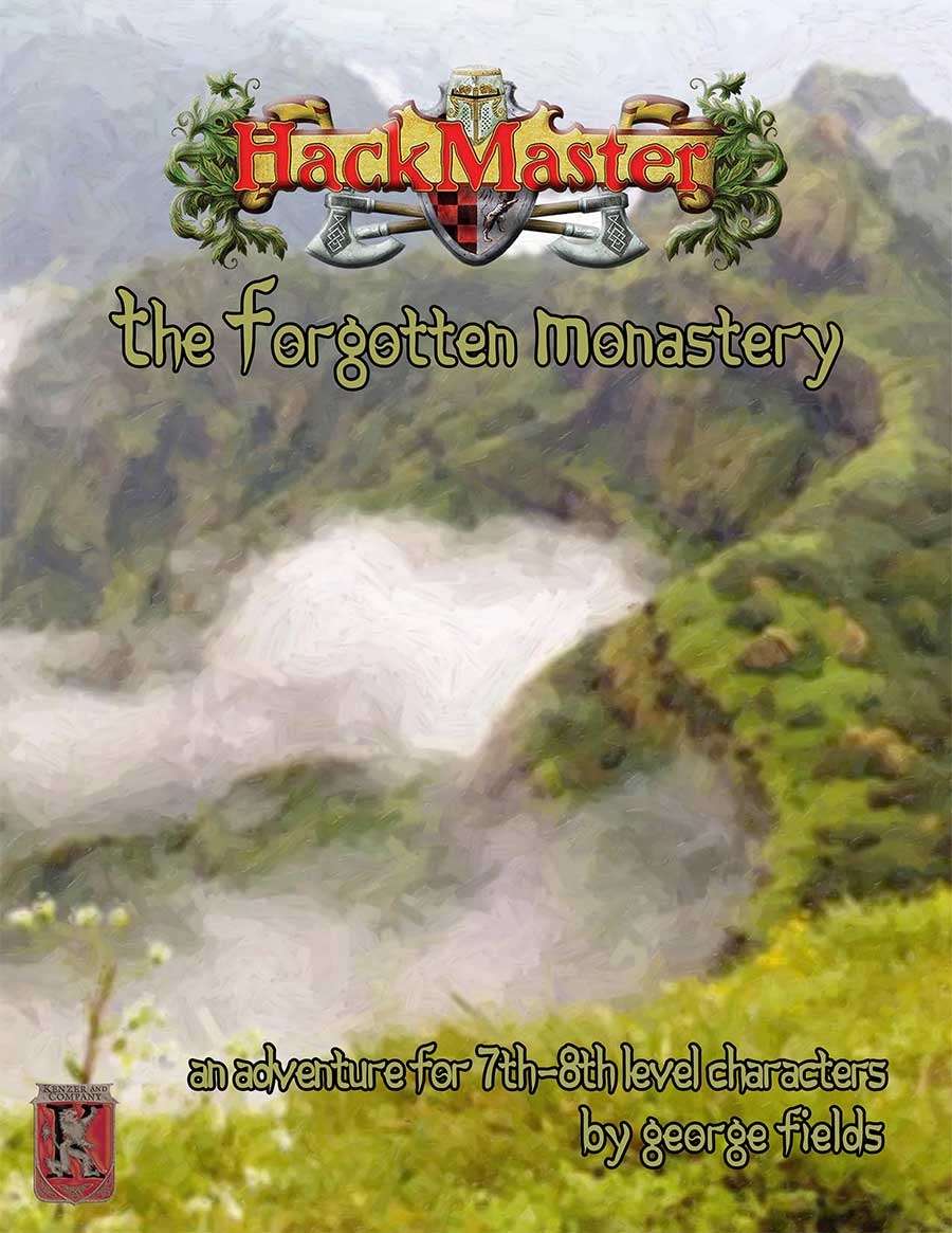The Forgotten Monastery - Kenzer & Company | HackMaster | DriveThruRPG