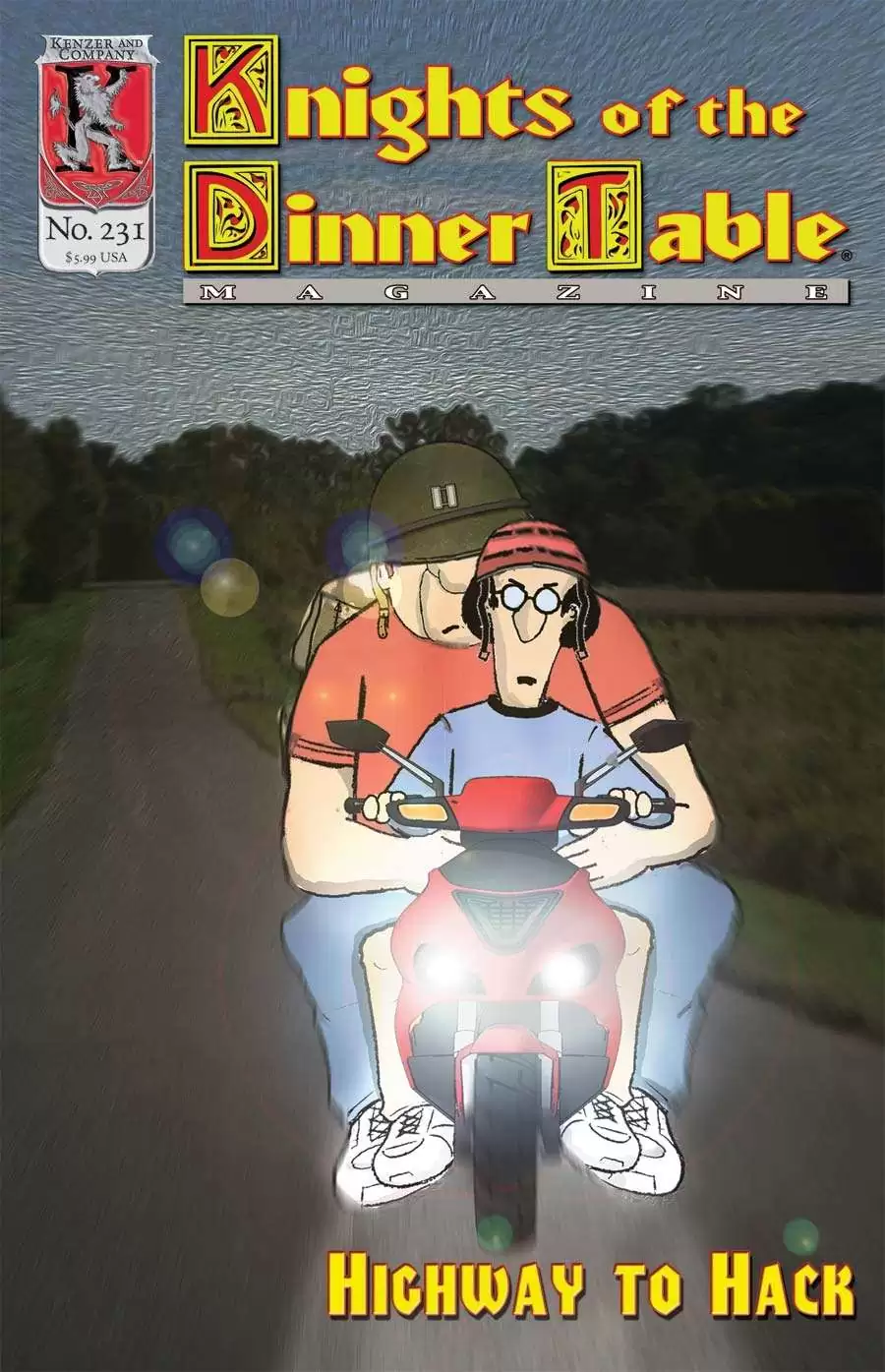 KoDT #231 - Kenzer & Company | KoDT Back Issues | DriveThruRPG