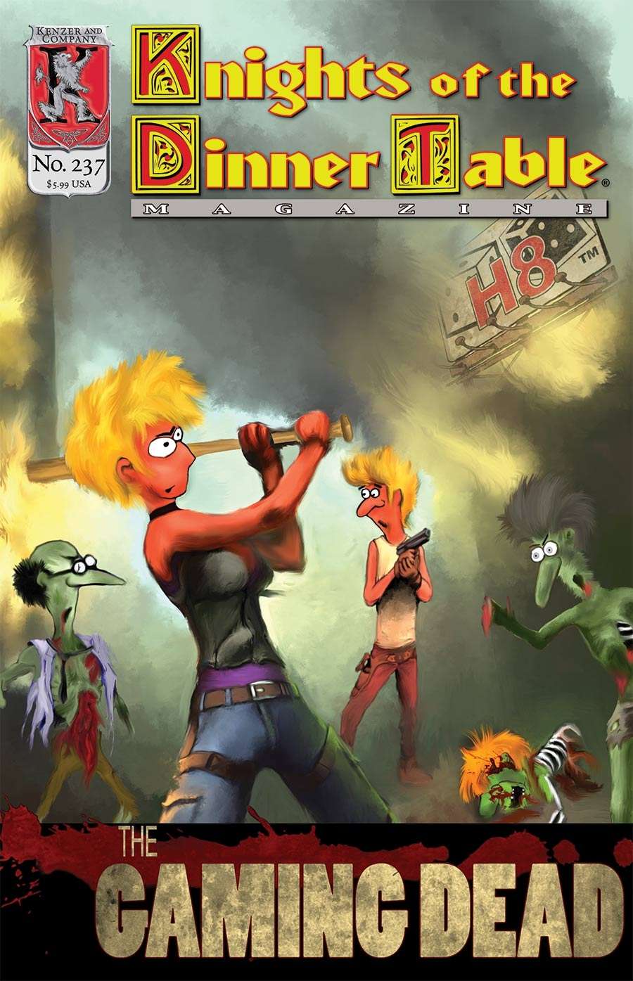 KoDT #237 - Kenzer & Company | KoDT Back Issues | DriveThruRPG