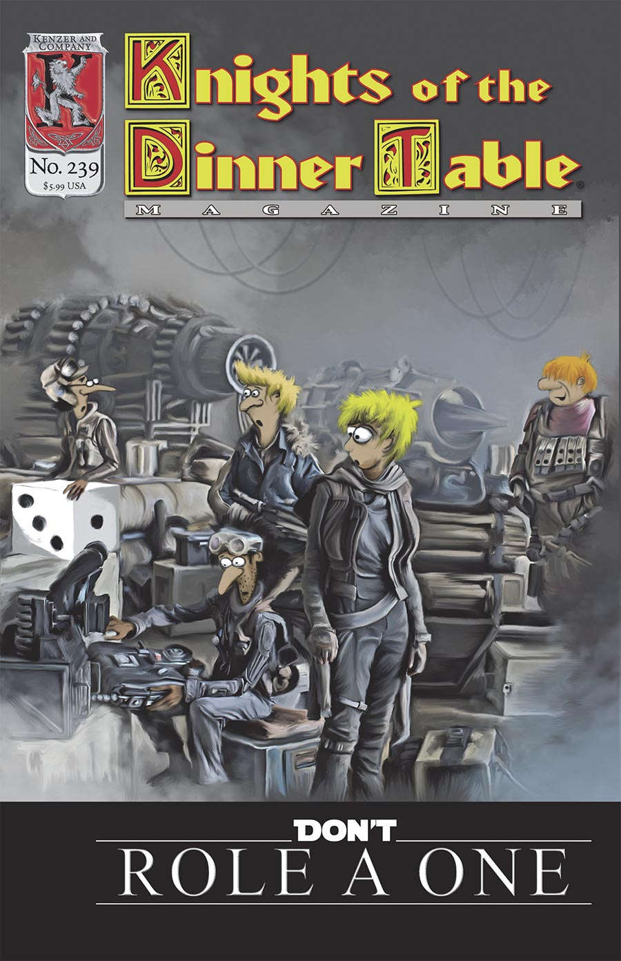 KoDT #239 - Kenzer & Company | KoDT Back Issues | DriveThruRPG
