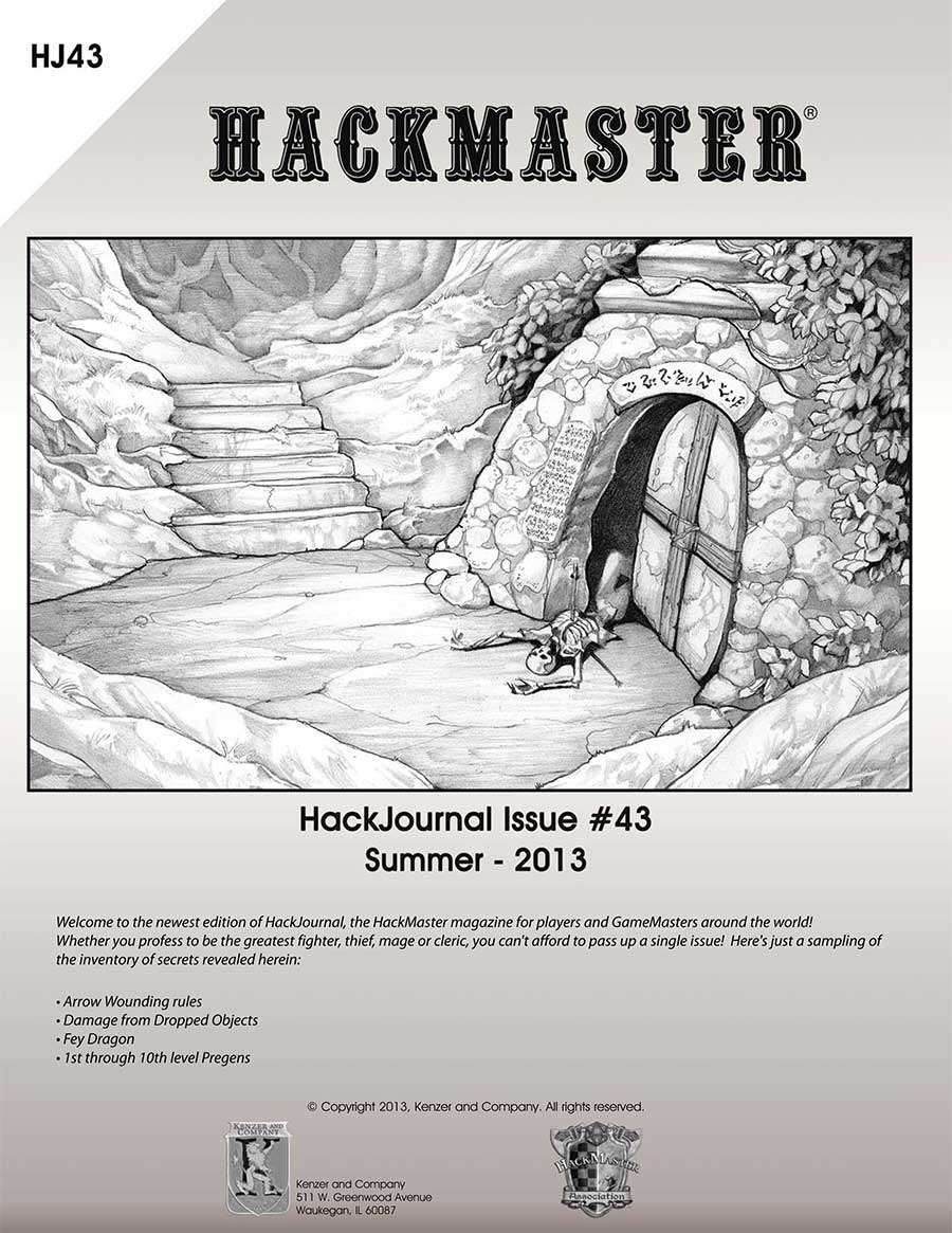 HackJournal #43 - Kenzer & Company | HackJournal | DriveThruRPG