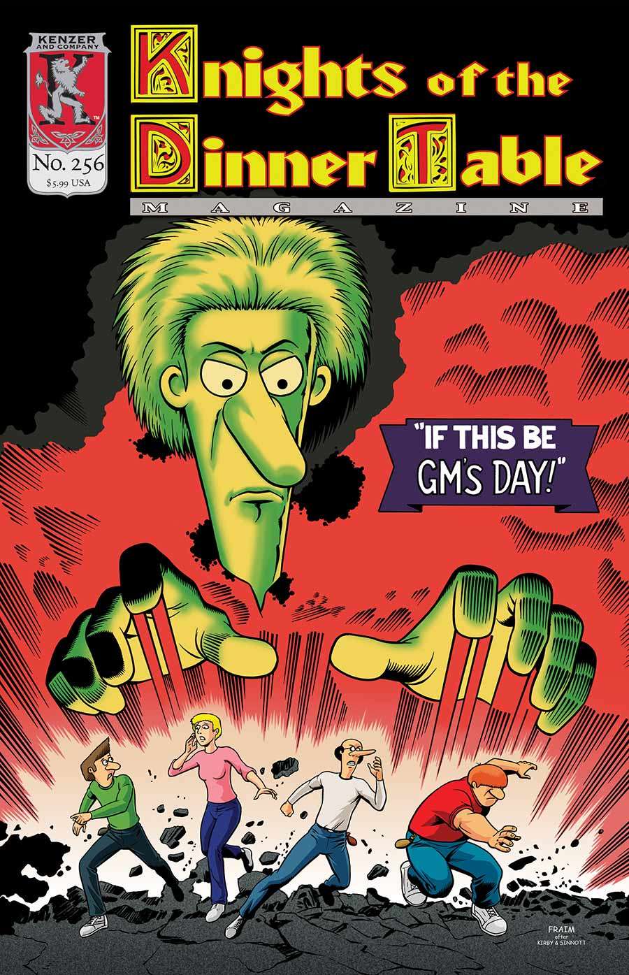 KoDT #256 - Kenzer & Company | KoDT Back Issues | DriveThruRPG