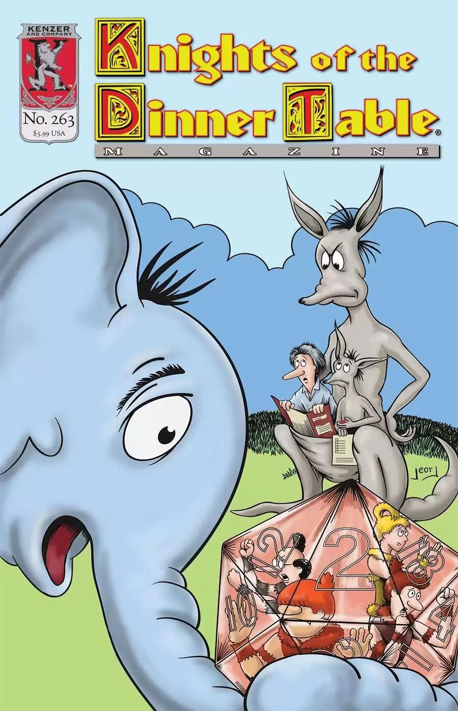 KoDT #263 - Kenzer & Company | KoDT Back Issues | DriveThruRPG