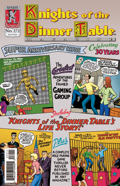 KoDT #272 - Kenzer & Company | Knights of the Dinner Table | KoDT Back ...