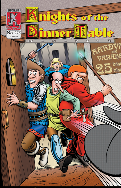KoDT #275 - Kenzer & Company | Knights of the Dinner Table | KoDT Back ...