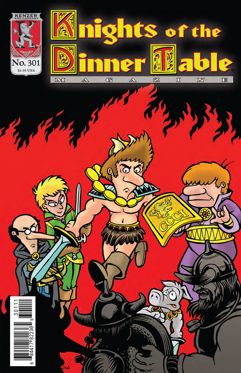 KoDT #301 - Kenzer & Company | Knights of the Dinner Table | KoDT Back ...