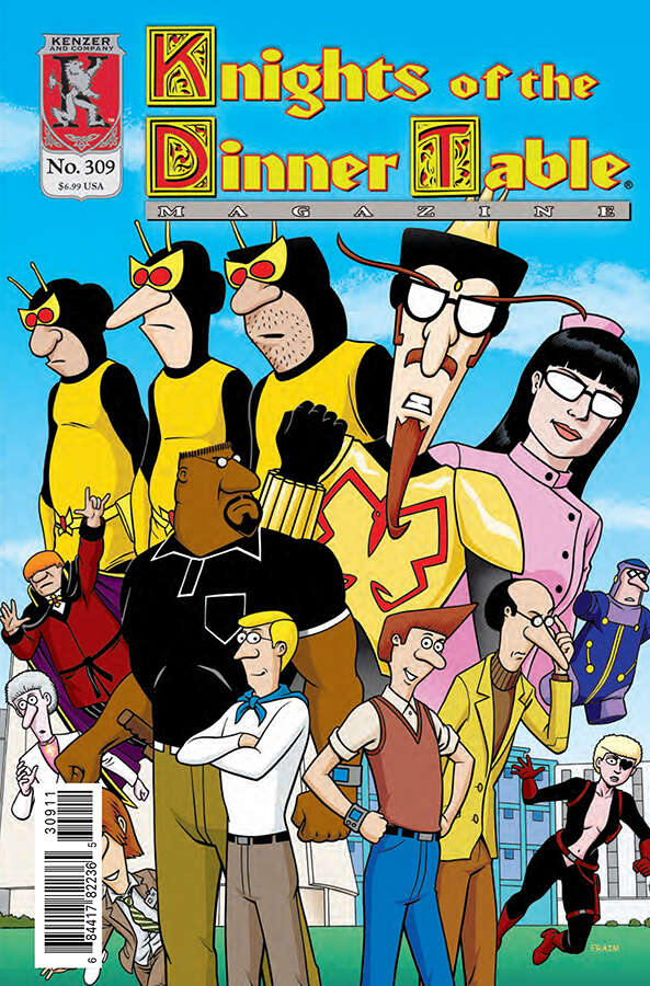 KoDT #309 - Kenzer & Company | Knights of the Dinner Table | KoDT Back ...