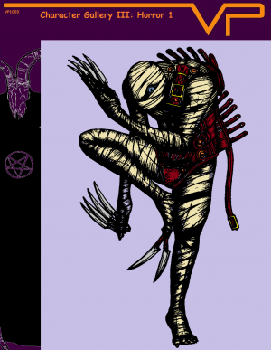 Character Gallery III: Horror 1 - Vonschlick Productions | DriveThruRPG