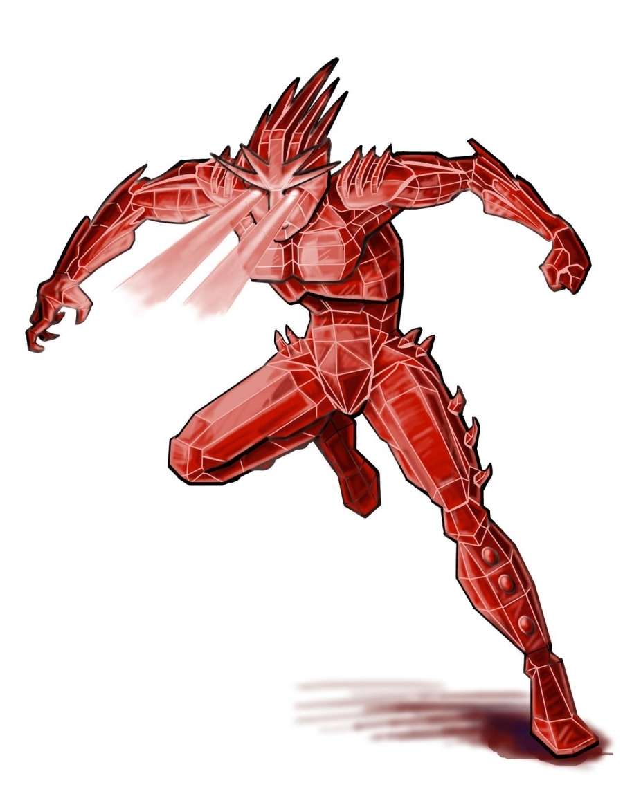 Stock Art: Ruby Golem - Purple Duck Games | Stock Art | DriveThruRPG