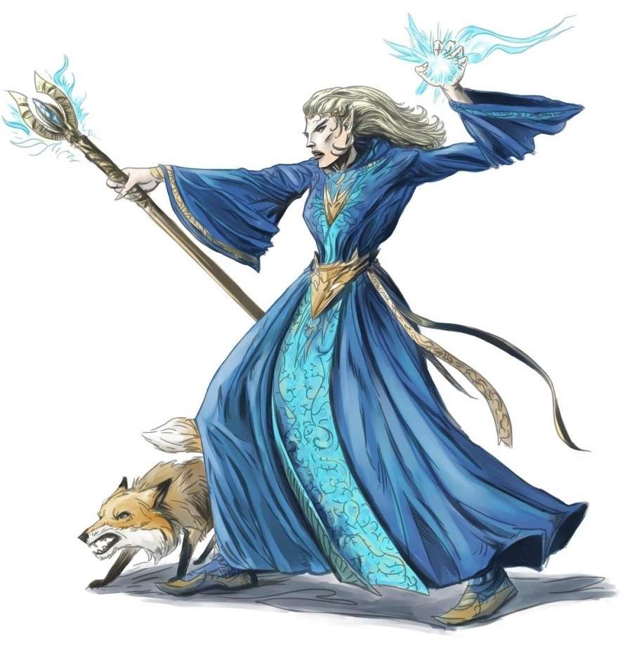 Stock Art: Elven Wizard - Purple Duck Games | Stock Art | Stock Art ...