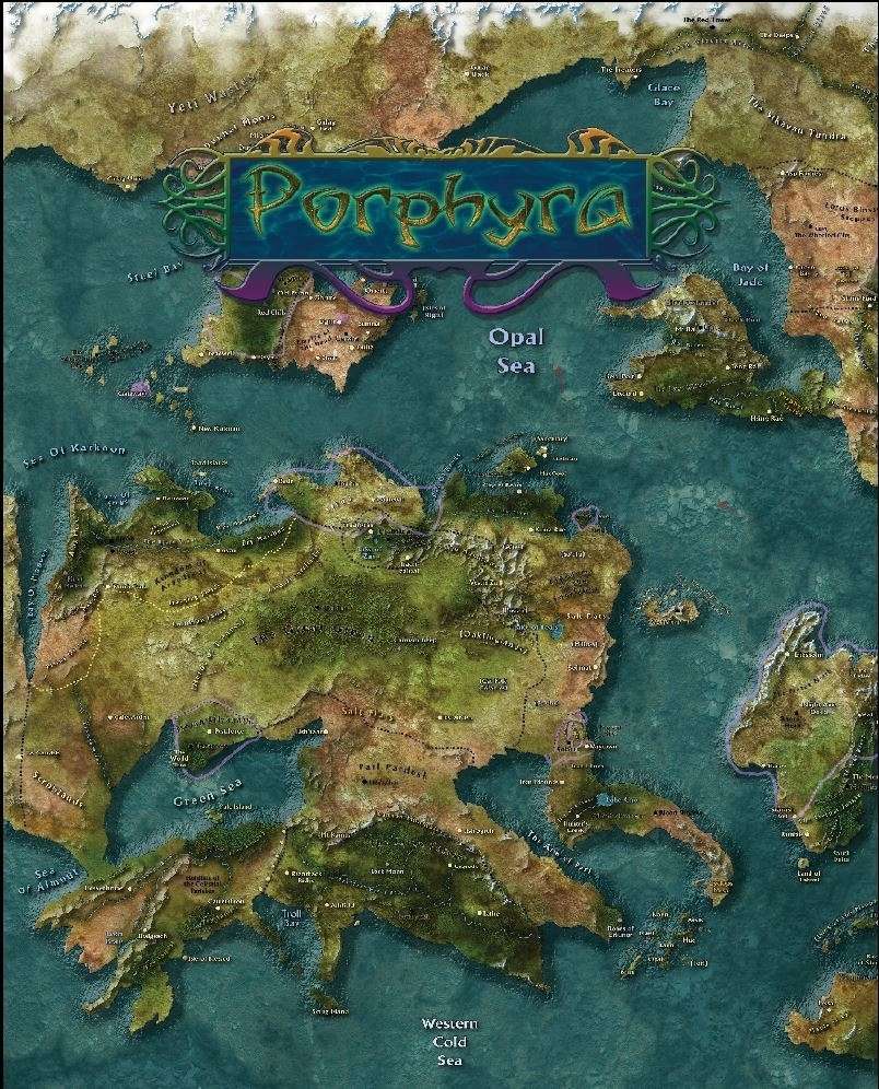 Lands of Porphyra Map - Purple Duck Games | Built From PFRPG OGC ...