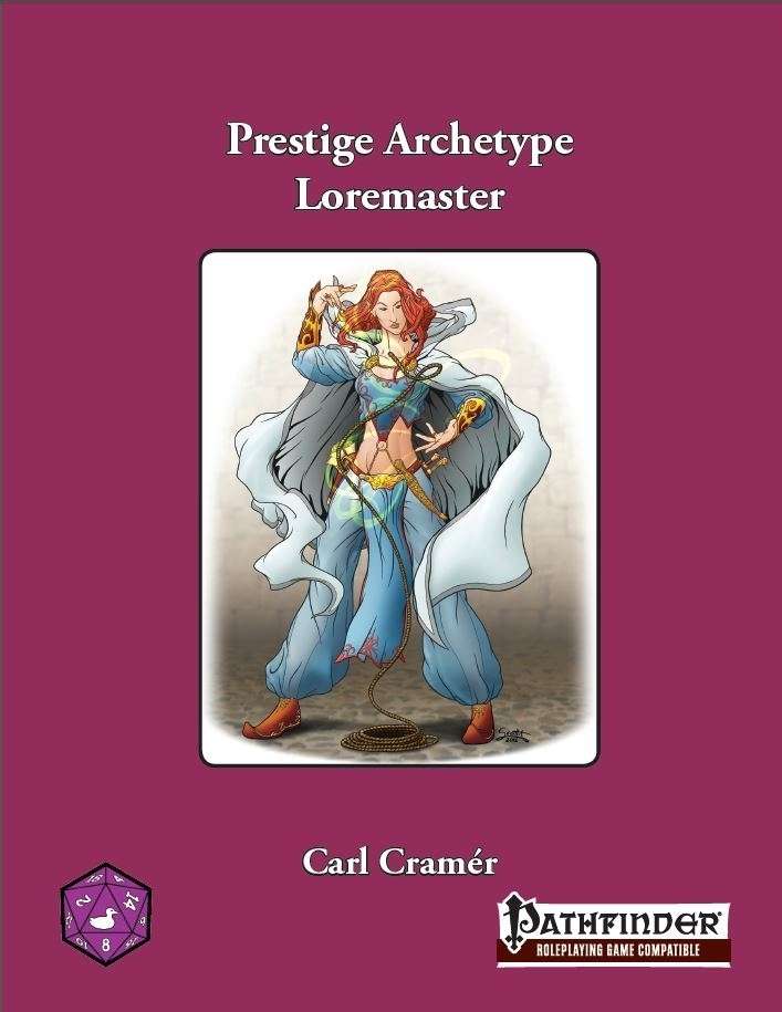 Prestige Archetype: The Loremaster - Purple Duck Games | Built From ...