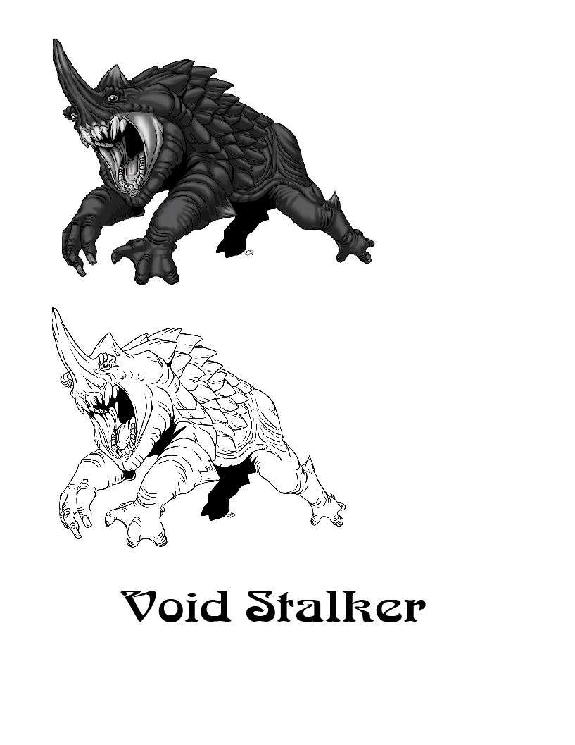 Stock Art: Void Stalker - Purple Duck Games | Stock Art | DriveThruRPG