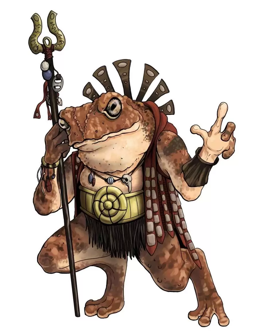 Stock Art: Female Boggard Shaman - Purple Duck Games | Stock Art ...