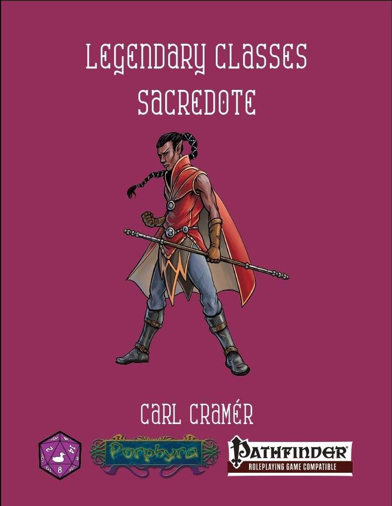 Legendary Classes: Sacredote - Purple Duck Games | Built From PFRPG OGC ...