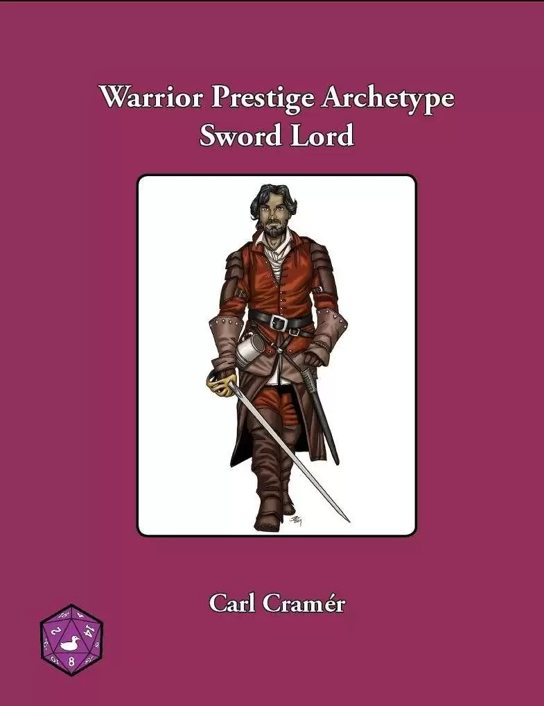 Warrior Prestige Archetype: Sword Lord - Purple Duck Games | Built From ...