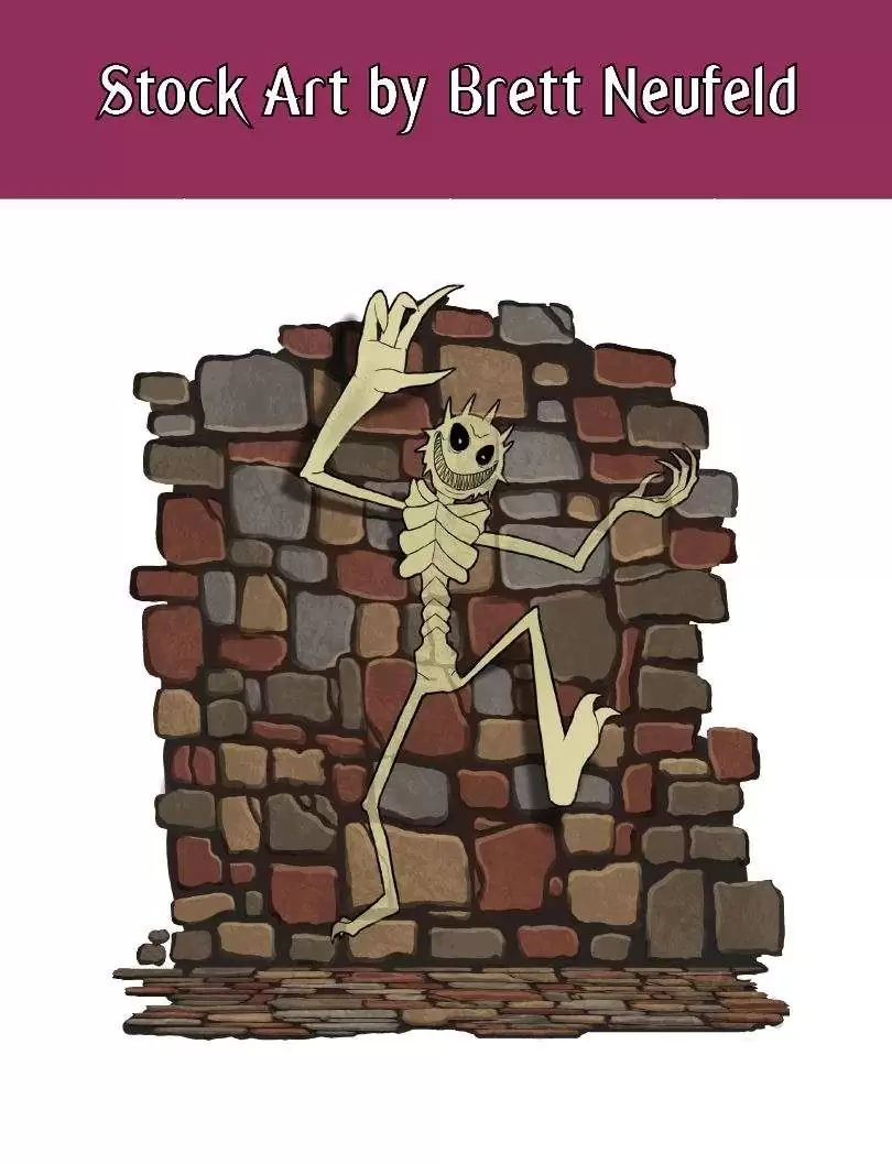 Stock Art: Evil Drawing - Purple Duck Games | Stock Art | DriveThruRPG