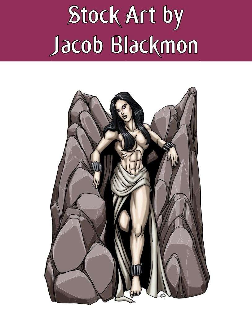 Stock Art: Earth Dryad - Purple Duck Games | Stock Art | Stock Art: Jacob Blackmon | DriveThruRPG