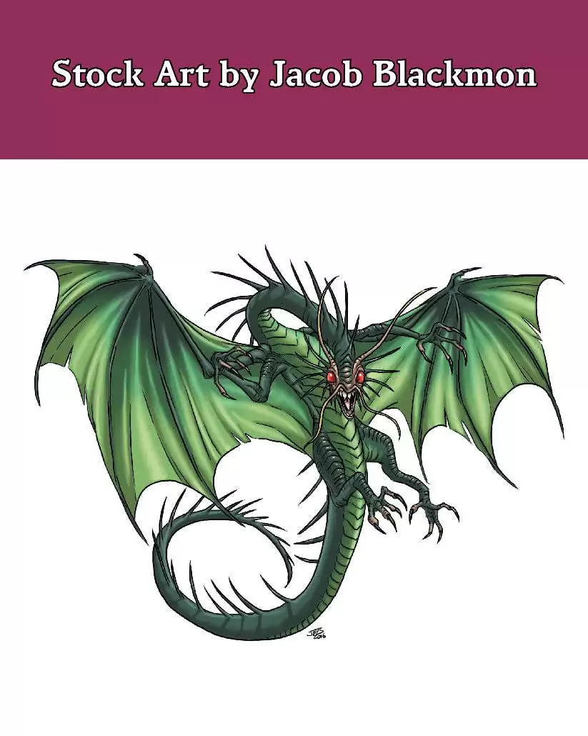 Stock Art: Jabberwocky - Purple Duck Games | Stock Art | Stock Art ...