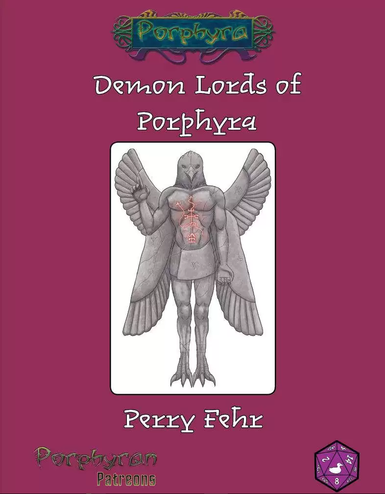 Demon Lords of Porphyra - Purple Duck Games | Built From PFRPG OGC ...