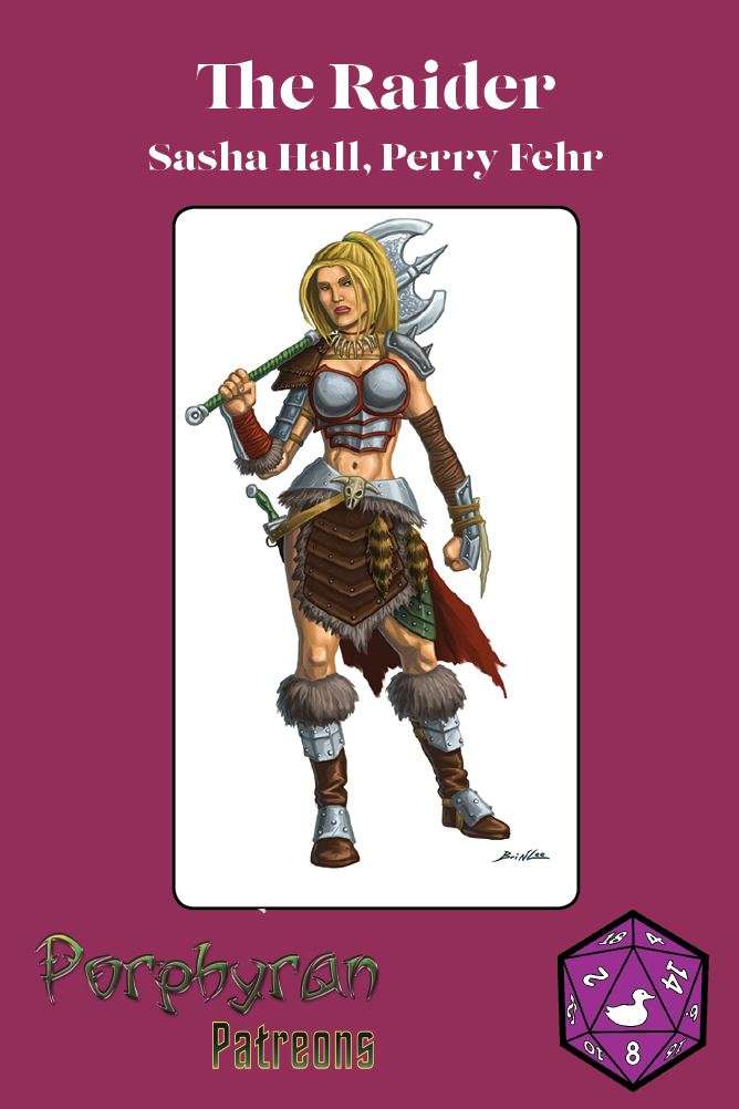The Raider - Purple Duck Games | Porphyra Classic | DriveThruRPG
