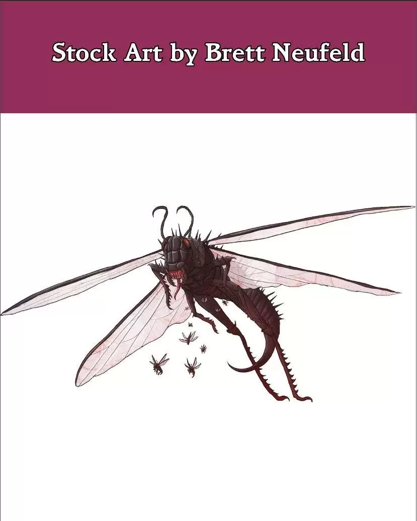 Stock Art: Hell Locust - Purple Duck Games | Stock Art | Stock Art ...