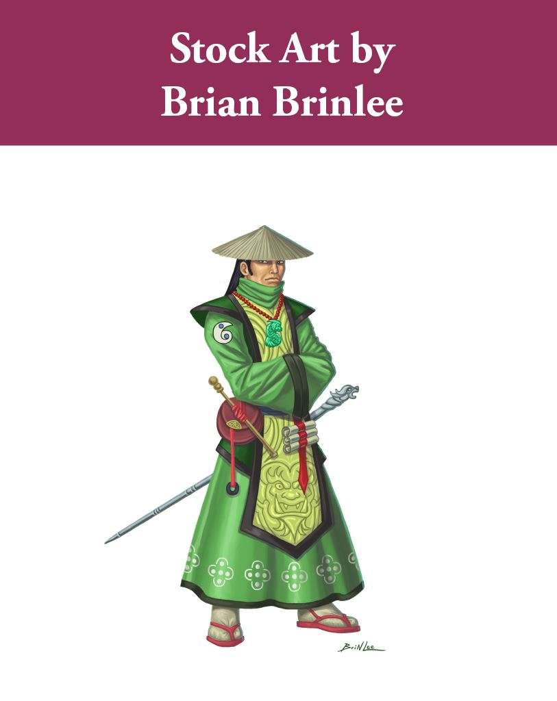 Stock Art: Male Asian Wizard - Purple Duck Games | Stock Art | Stock ...