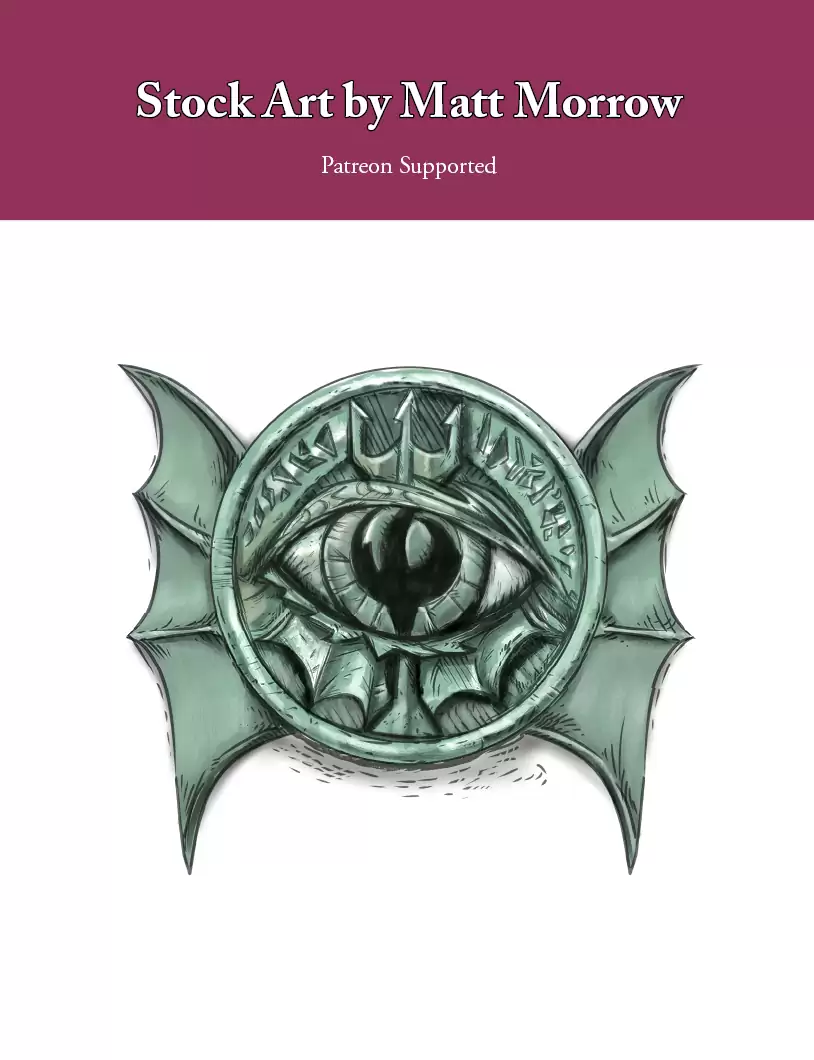 Stock Art: Eye of Dagon - Purple Duck Games | Stock Art | Stock Art ...