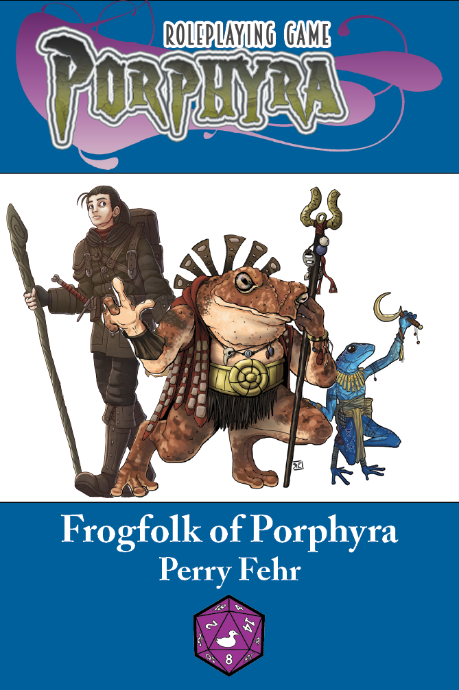 Frogfolk of Porphyra - Purple Duck Games | Porphyra Roleplaying Game ...