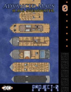 HMS Shearwater - Project Zero Games | Advanced Maps | DriveThruRPG