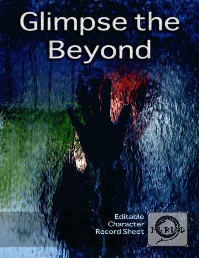 Glimpse the Beyond Editable Character Record Sheet - Aegis Studios ...