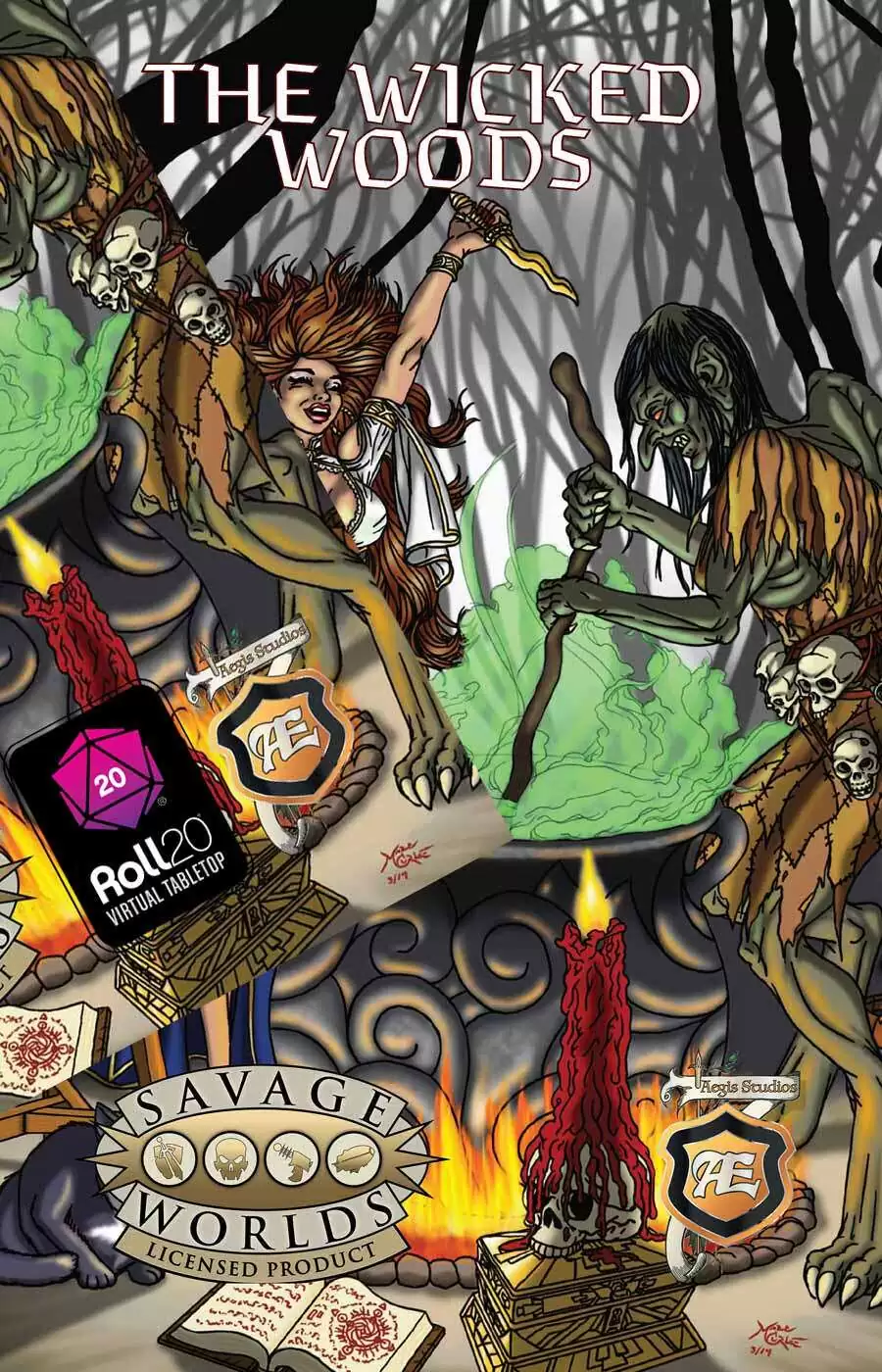 The Wicked Woods | PDF-Roll20 [BUNDLE] - Aegis Studios | Savage Worlds ...