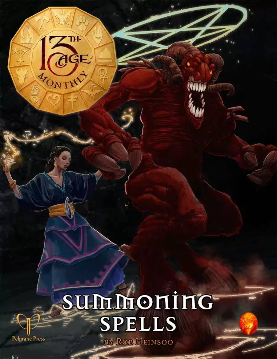 Summoning Spells - Pelgrane Press | 13th Age | DriveThruRPG