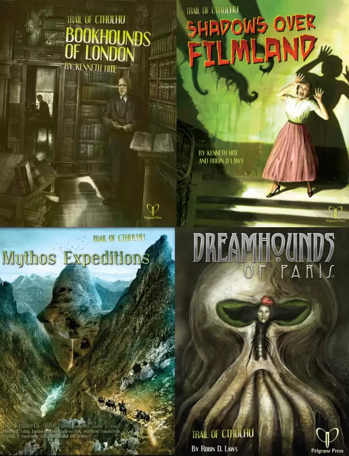 Trail of Cthulhu Big Books 1 [BUNDLE] - Pelgrane Press | Trail of ...
