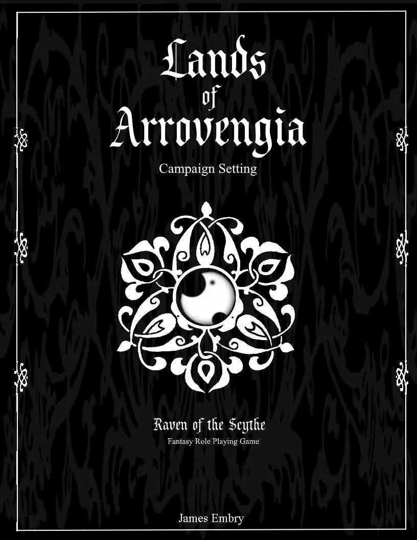 Lands of Arrovengia: Campaign Setting - James Embry | Raven of the ...