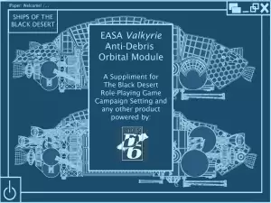 Valkyrie Anti-Debris Orbital Module - Blue Max Studios | DriveThruRPG