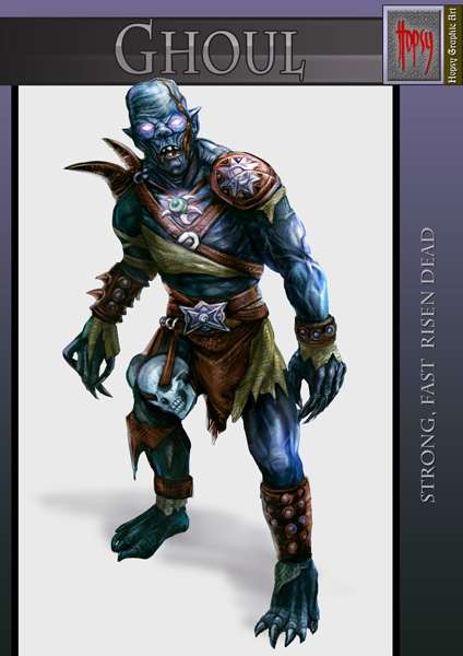 Ghoul strong fast risen dead - Hopsy Graphic Art | DriveThruRPG