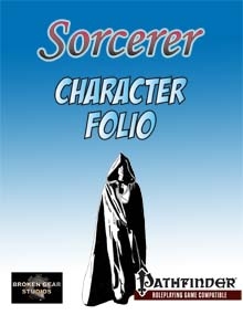 Sorcerer Class Character Folio - Broken Gear Studios | Pathfinder ...
