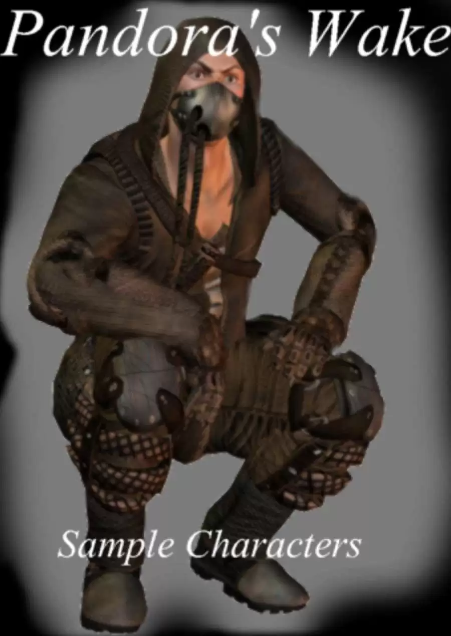 Pandora's Wake Sample Characters - Gethsemane Games | Post Apocalyptic ...