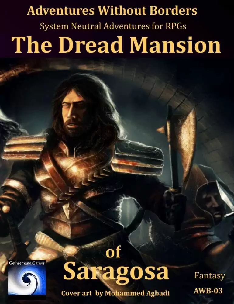 AWB-03 The Dread Mansion of Saragosa - Gethsemane Games | Fantasy ...