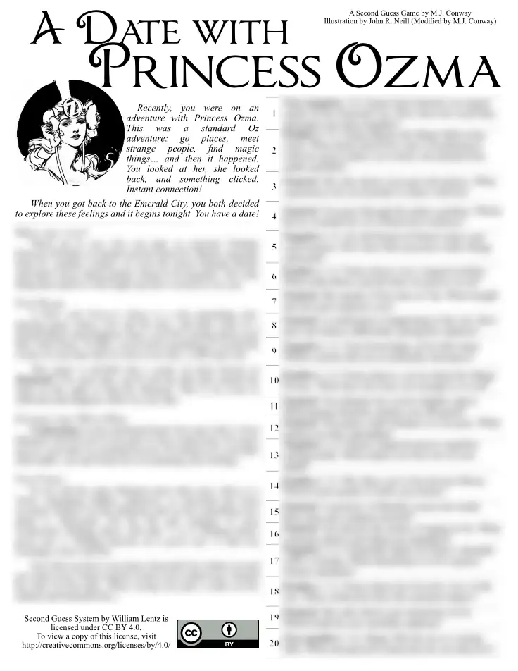 A Date with Princess Ozma - Darkstar Eclectic Media | DriveThruRPG