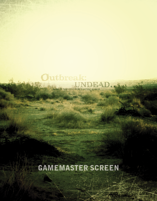 Outbreak: Undead.. 2nd Edition Gamemaster Screen Inserts - Hunters ...