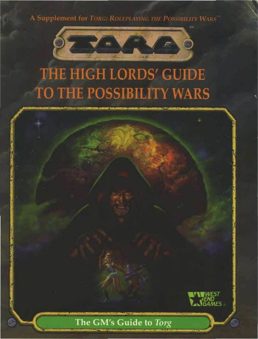 Torg: The High Lords’ Guide to the Possibility Wars - Ulisses Spiele ...