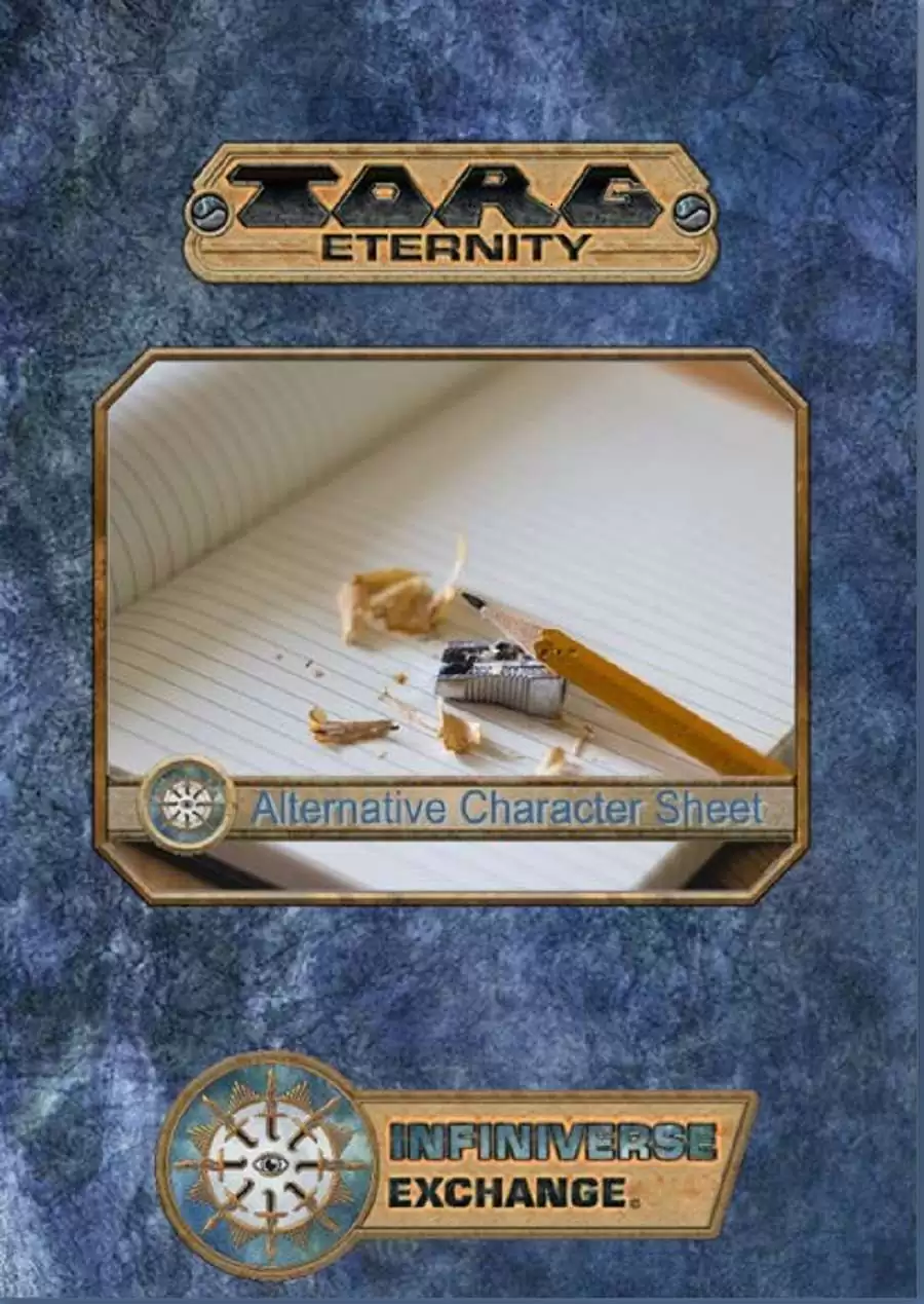 Torg Eternity Alternative Character Sheet - Ulisses Spiele | CM Games ...